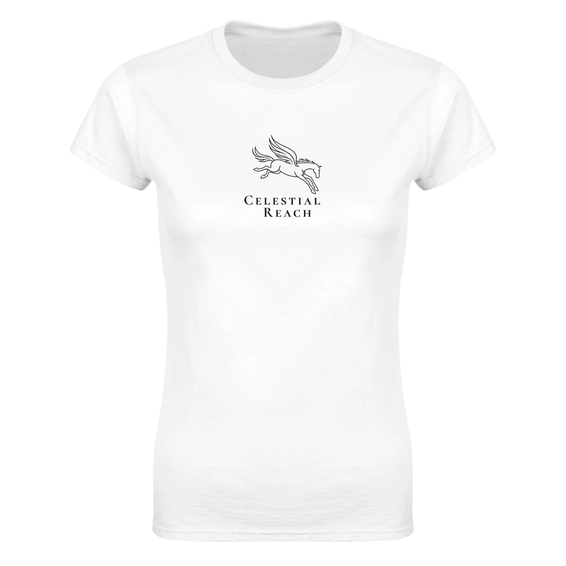 Mythology Pegasus Horse Line Art T-shirt - Celestial Reach – Picatshirt